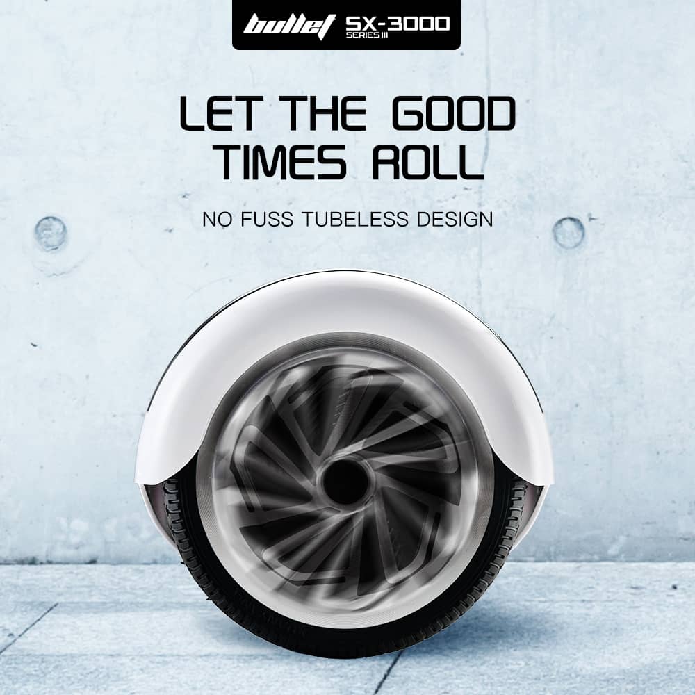 BULLET Hoverboard Electric Scooter 6.5 Inch Wheels Self Balancing Gen ...