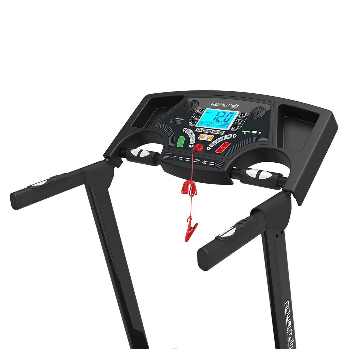Powertrain K200 Electric Treadmill Folding Home Gym Running Machine ...