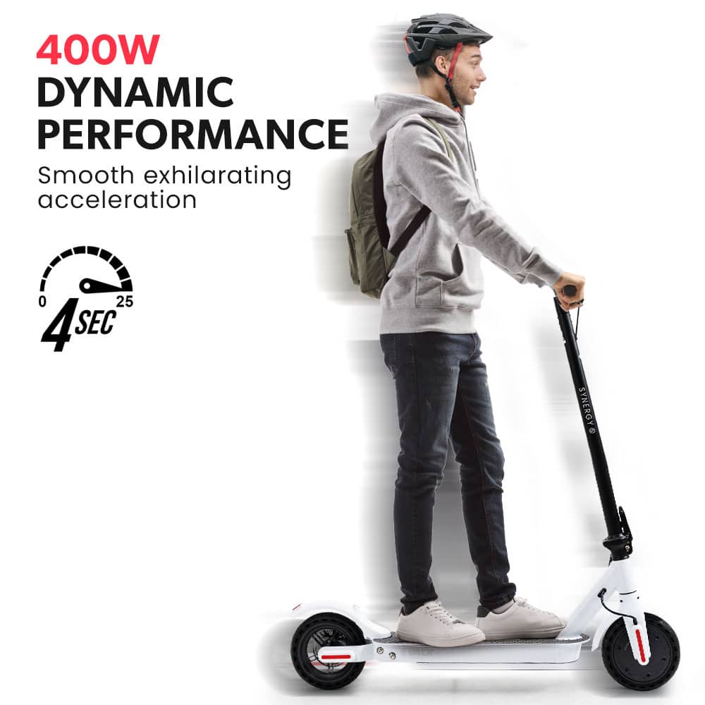 VALK 400W Electric Scooter, with Suspension for Adults Portable Folding ...