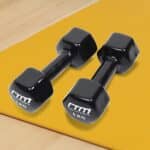 5kg Dumbbells Pair PVC Hand Weights Rubber Coated | Fitness Equipment Store