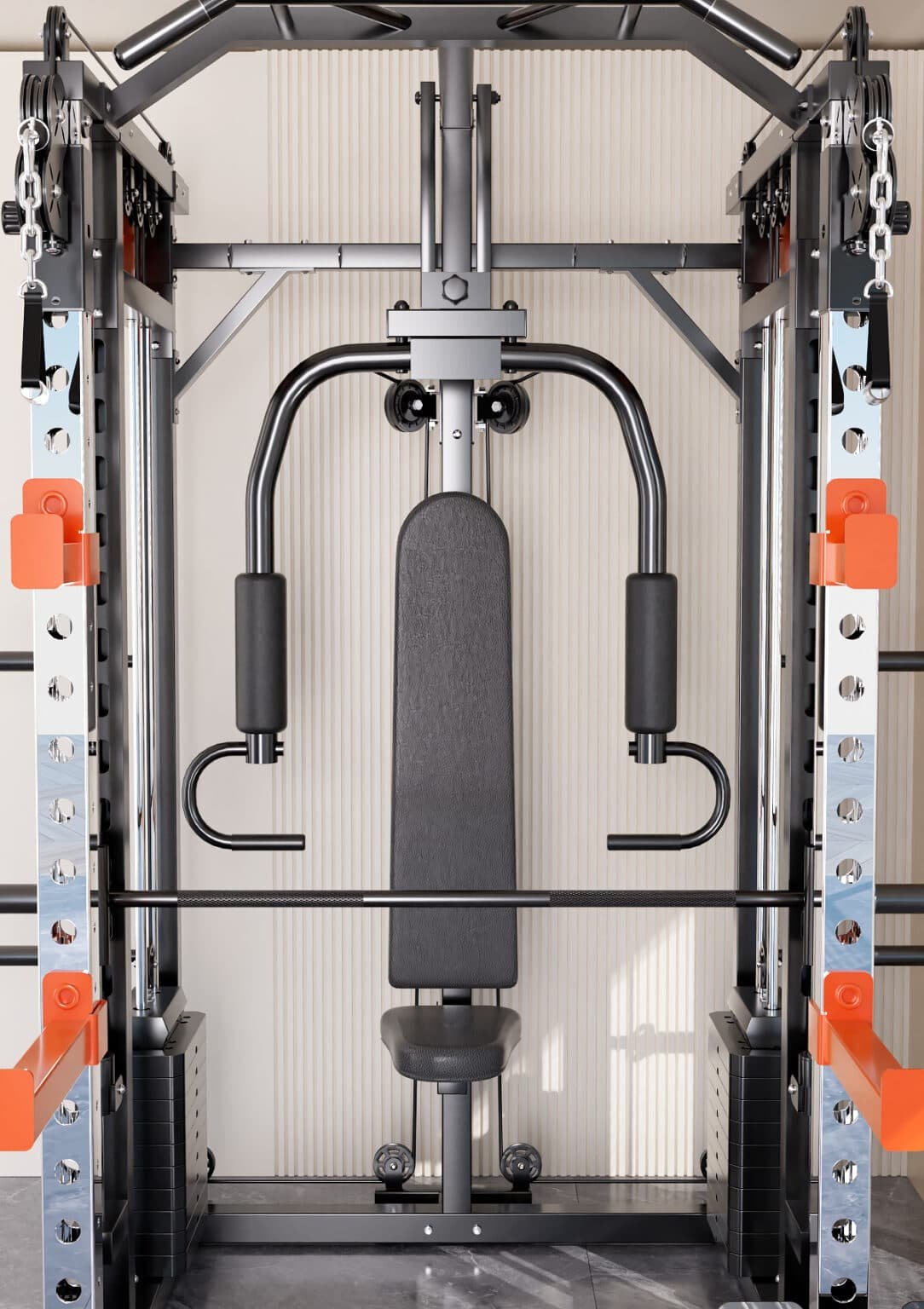 130kgs pin loaded SmartFit M1 Ultra Leg Press and Chest Fly Multi ...